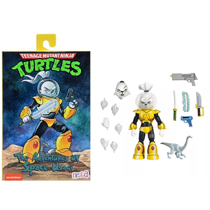 NECA TMNT Teenage Mutant Ninja Turtles Space Usagi Yojimbo 7" Scale ...