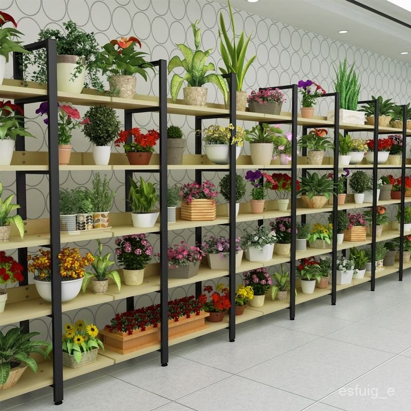 J-H/ Flower Shop Iron Flower Stand Display Stand Floor-Standing ...
