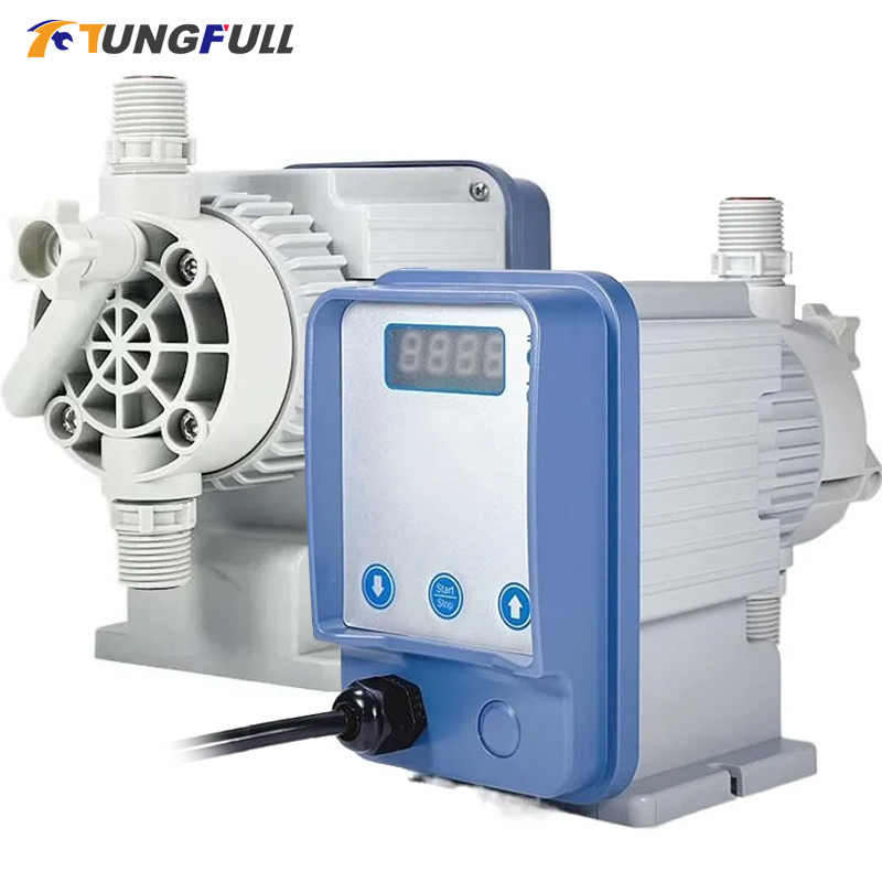 1-20L/H Micro-acid Chemical Chlorine Metering Dosing Pump Electromagnetic Diaphragm Pump For ...