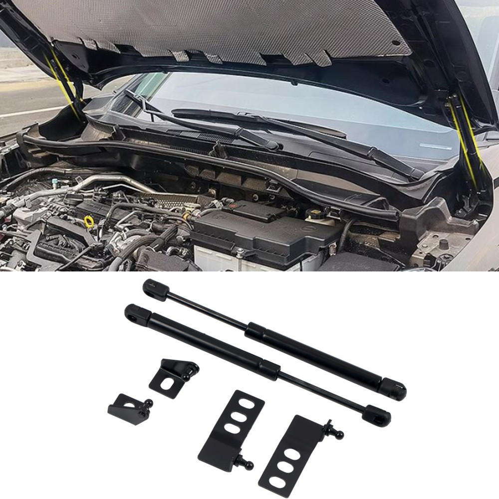 Stainless Front Engine Hood Struts Bonnet Shocks Absorbers Dampers Lift ...