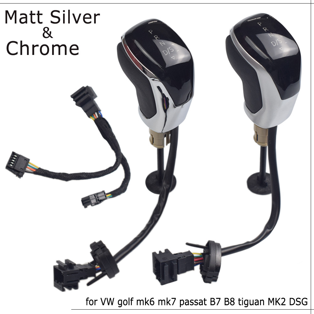 DSG New Automatic Gear Shift Knob AT LED Electronic Shift Lever ...