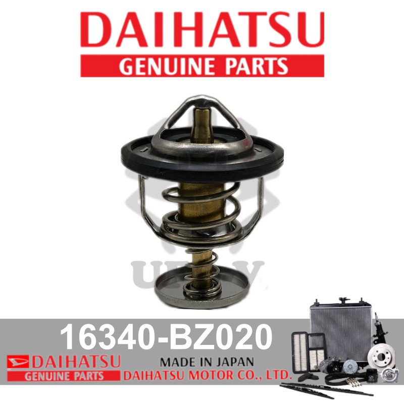 16340-BZ020 Thermostat 80°C With Oring for Perodua Myvi 1.3/1.5 2005 ...