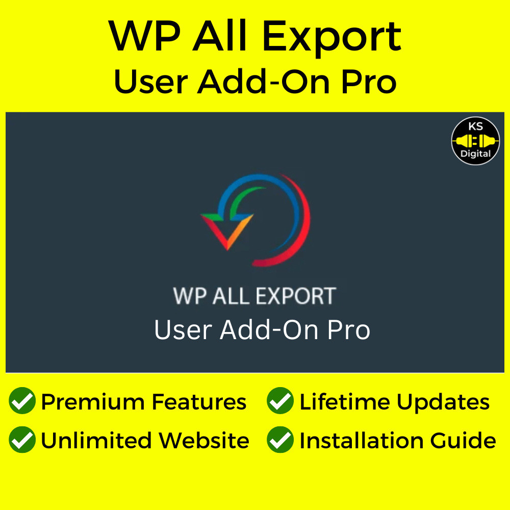[Latest] WP All Export User Addon Pro WordPress Plugin (Free Updates ...