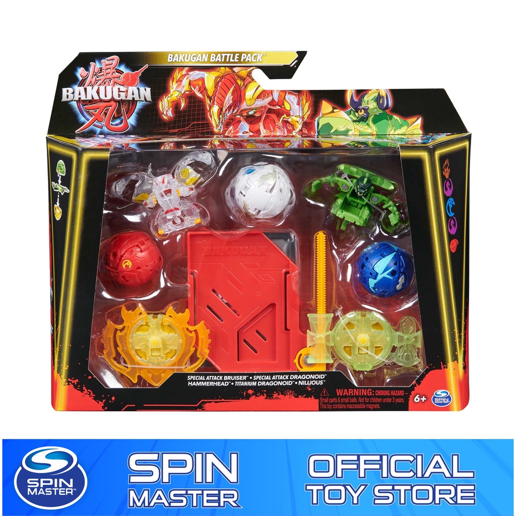 [Original] Bakugan Battle 5-Pack, Special Attack Bruiser, Dragonoids ...