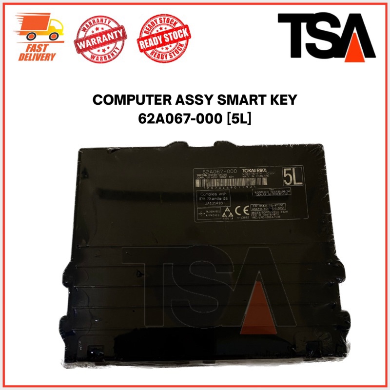 TOYOTA COMPUTER ASSY SMART KEY - 62A067-000 [5L] | Shopee Malaysia