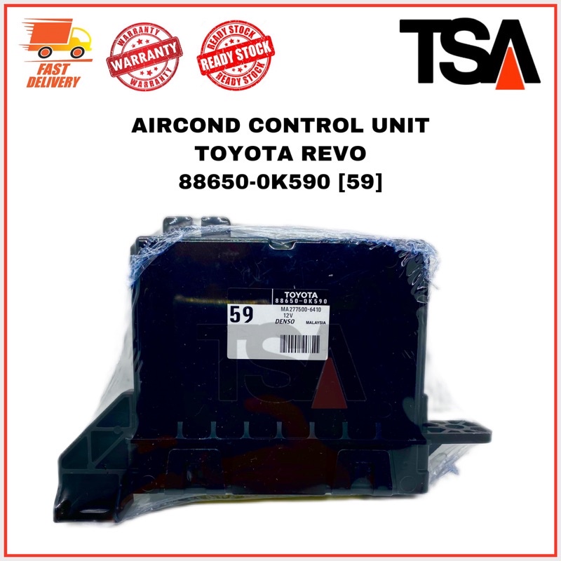AIR-COND CONTROL UNIT TOYOTA REVO - 88650-0K590 [59] | Shopee Malaysia