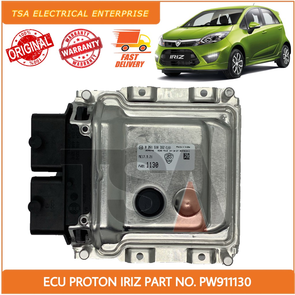 ECU PROTON IRIZ PW911130 [1130] ENGINE CONTROL UNIT COMPUTER BOX ...