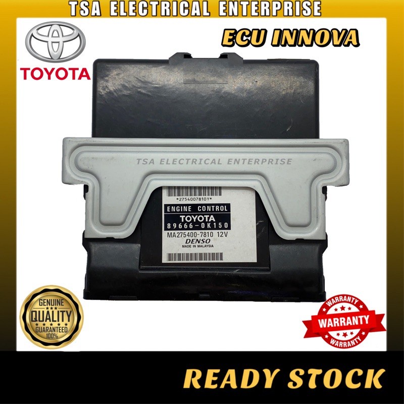 ECU Toyota Innova Computer Box - 89661-0K740 / 89666-0K060 / 89666 ...