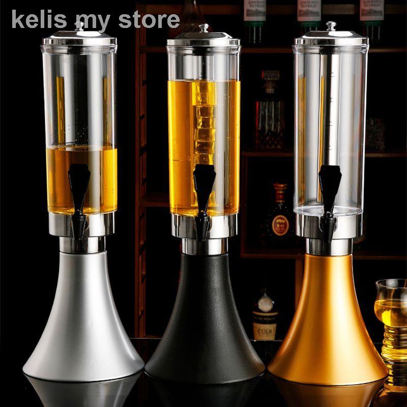 ☃♕ Tower beer dispenser- 3 liter draft barrel with faucet, luminous ...