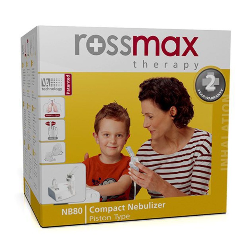 Rossmax Compact Nebulizer NB80 | Shopee Malaysia