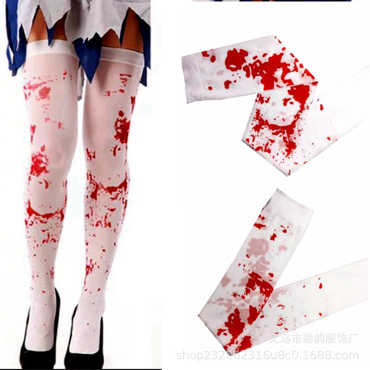 KY& Factory Halloween Blood Socks Easter Ghost Festival Bloody Nurse ...