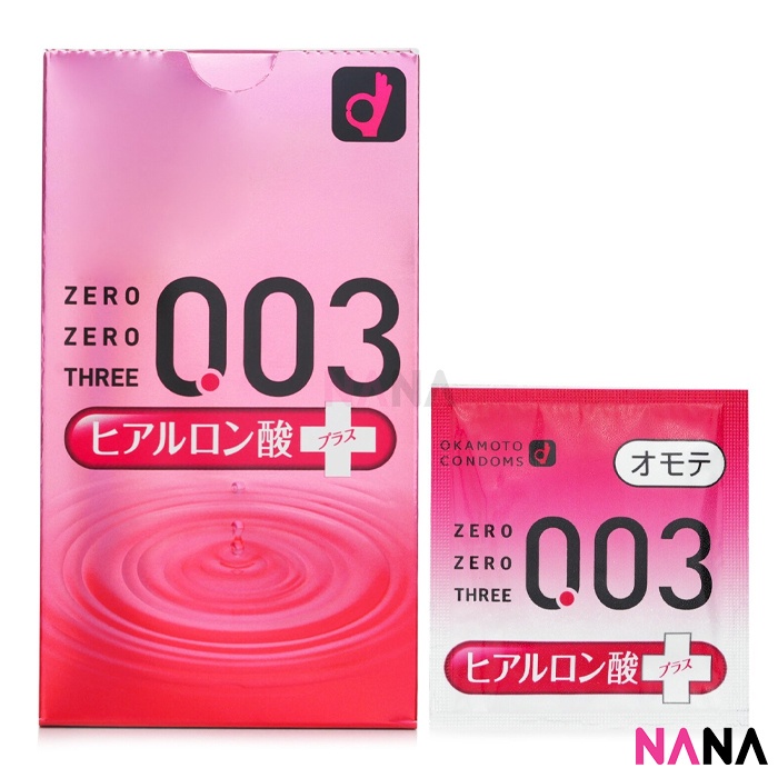 Okamoto 003 Zero Zero Three Hyaluronic Acid Condom 10pcs | Shopee Malaysia