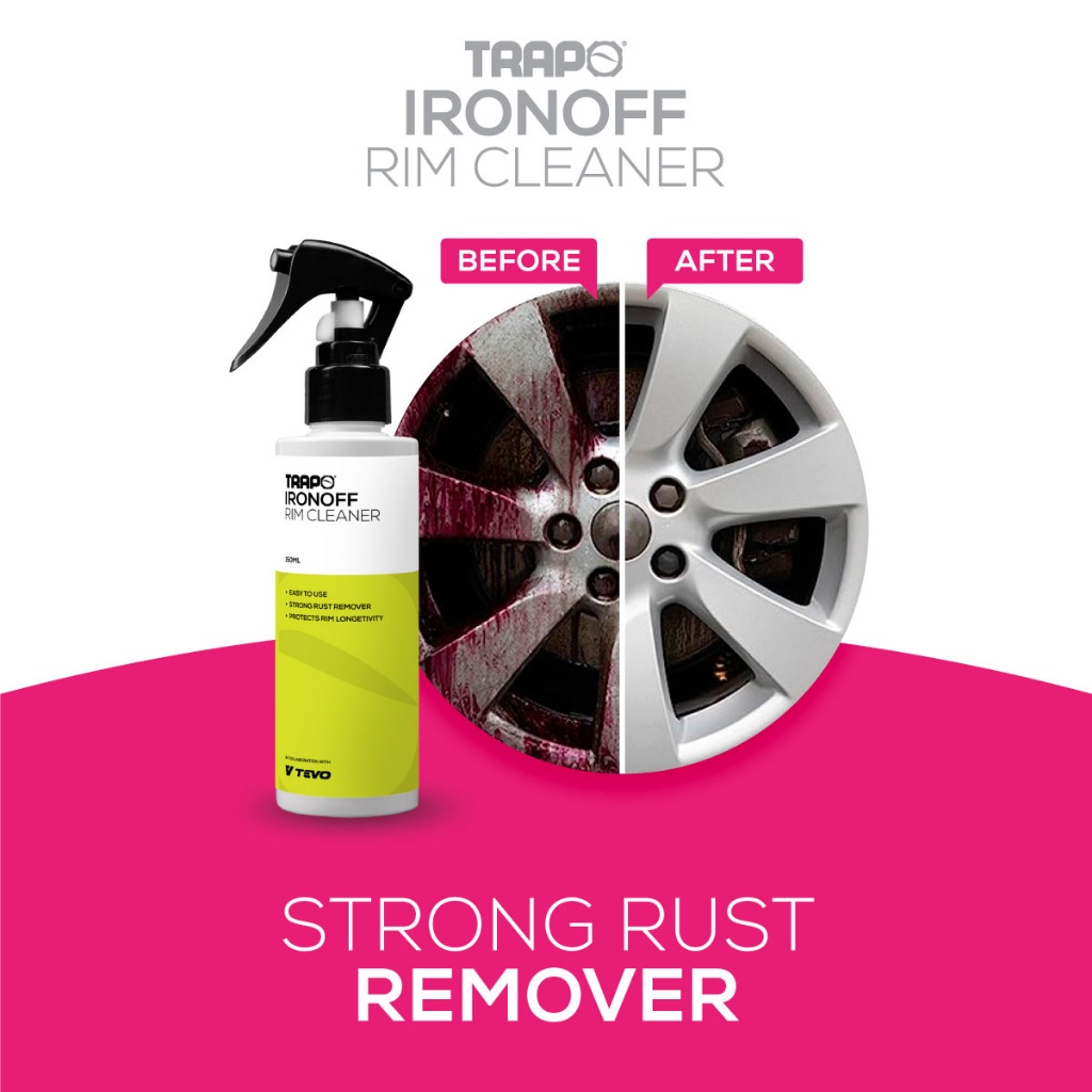Trapo IronOff Car Rim Cleaner (rim shampoo / rim cleaner / tyre rim ...