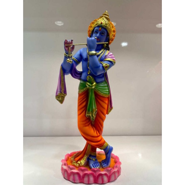 Blue Krishna Standing 38 cm | Shopee Malaysia