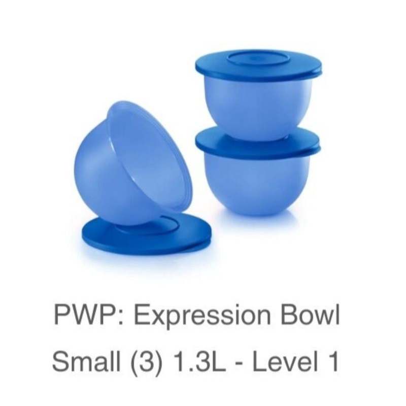Tupperware Expression Bowl Small 1.3L(3 Pcs) | Shopee Malaysia