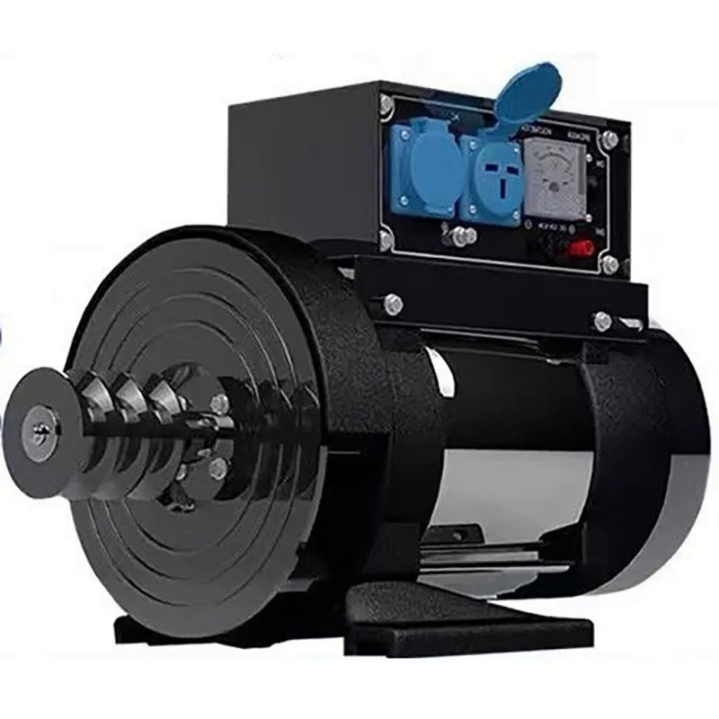 3kw/5KW Small Diesel Generator Set Single Phase 220V Gasoline Single ...
