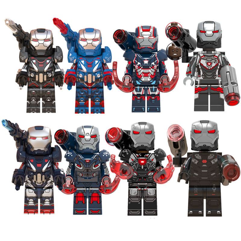 Compatible with LEGO figurine war machine MK6 mech DC superhero Iron ...