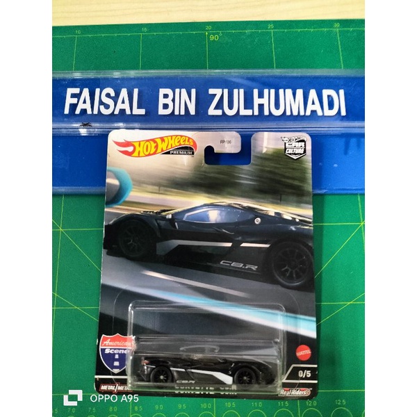 Hot Wheels Corvette C8R Premium Culture Card American Scene Chase Car ...