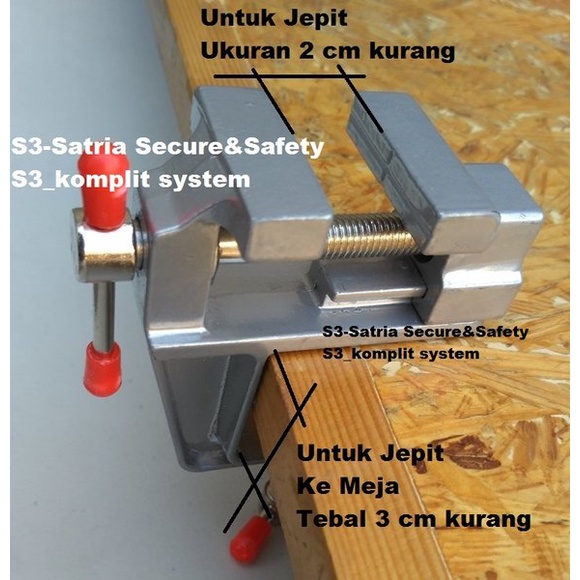 New Listing Helping Hand Pegangan capit Klem meja Clamp Jepit catok ...