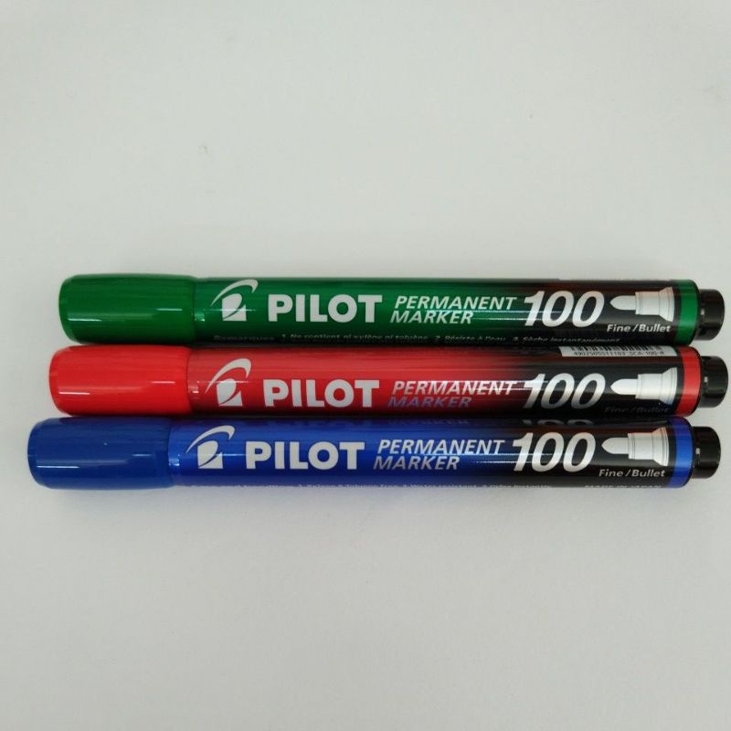 Pilot Permanent marker 100 Fine/Bullet | Shopee Malaysia