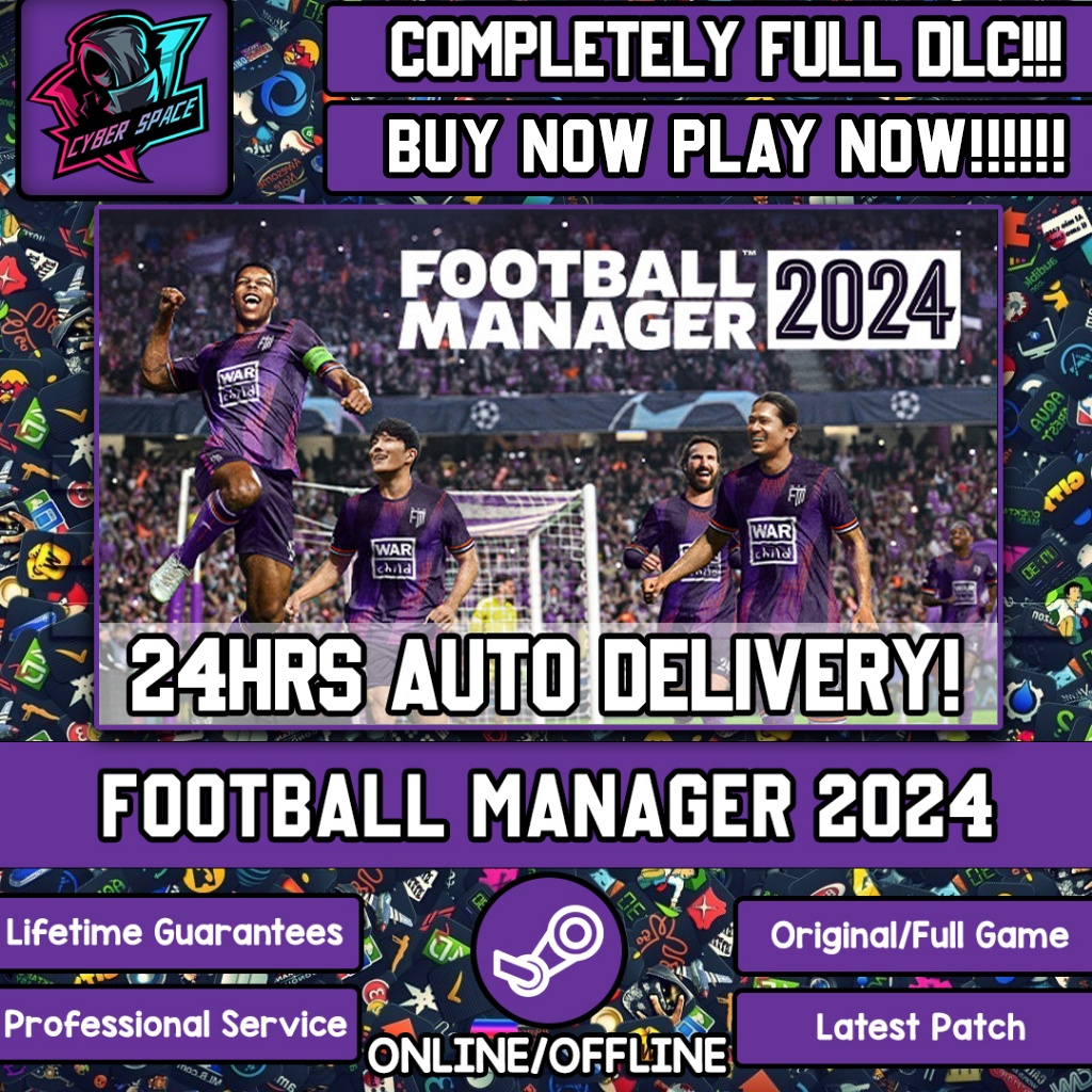 Football Manager 2024 [Auto Delivery] [Steam Online & Offline] [Full ...