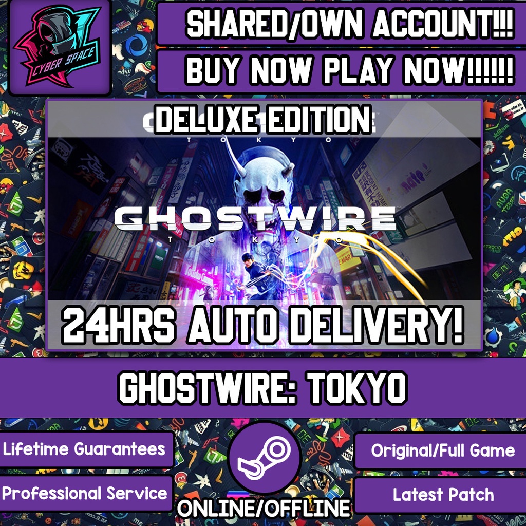 GhostWire: Tokyo [Auto Delivery] [Steam Online & Offline] [Full DLC ...