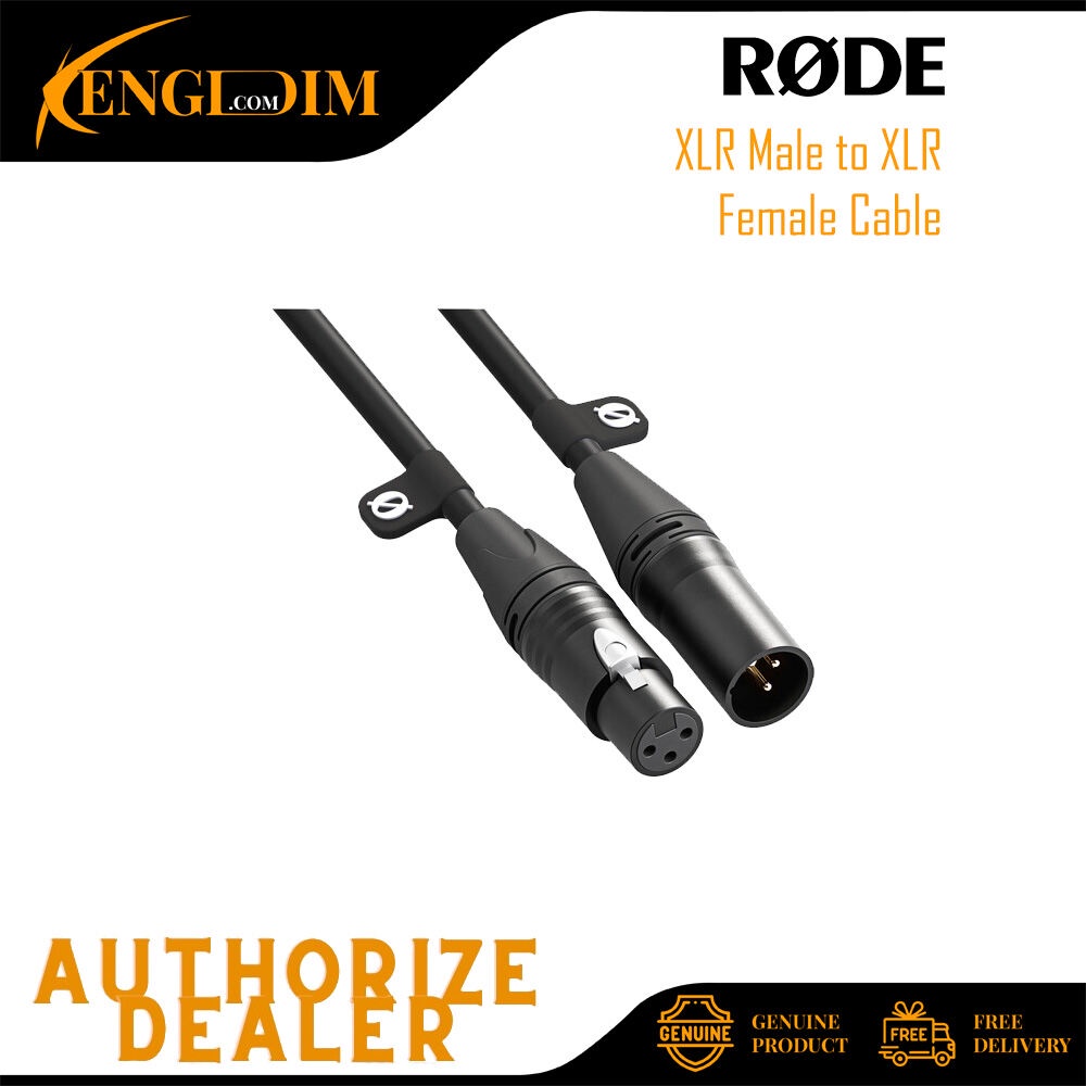 RODE XLR Male to XLR Female Cable | Shopee Malaysia