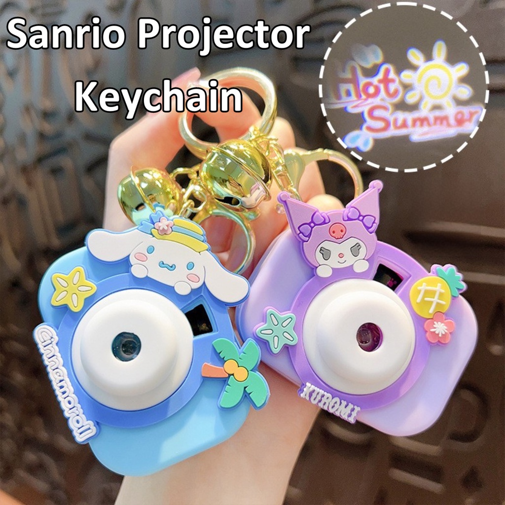 Sanrio Keychain Projector Keychain Cute Keychain Kuromi Melody ...