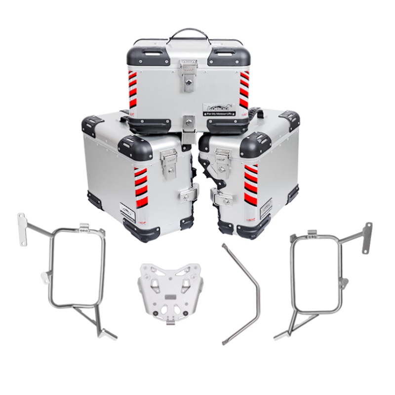 Aluminum Alloy Adventure Avoiding Exhaust Pannier System Water Proof ...