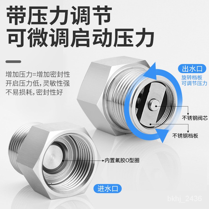 Get gifts/HY/🌳Toilet Check Valve Angle Valve Anti-Waterproof Inlet Pipe ...