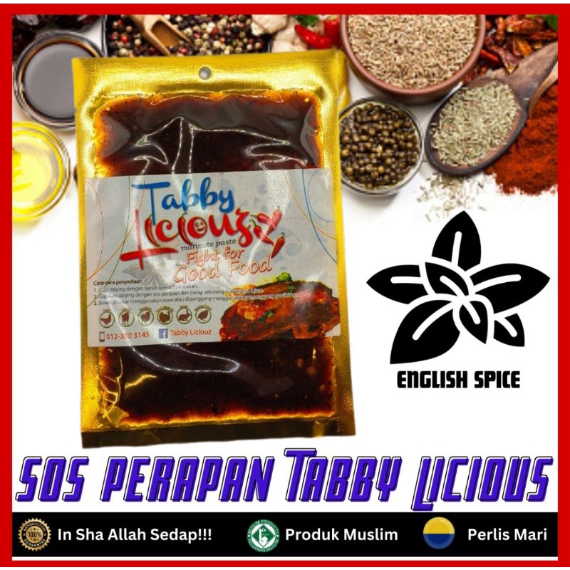 Tabby Licious Sos Perap Daging & Kambing (English Spice) | Shopee Malaysia