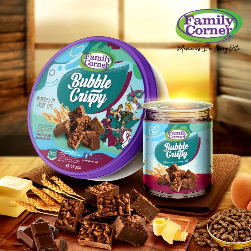 BUBBLE CRISPY FAMILY CORNER | Shopee Malaysia