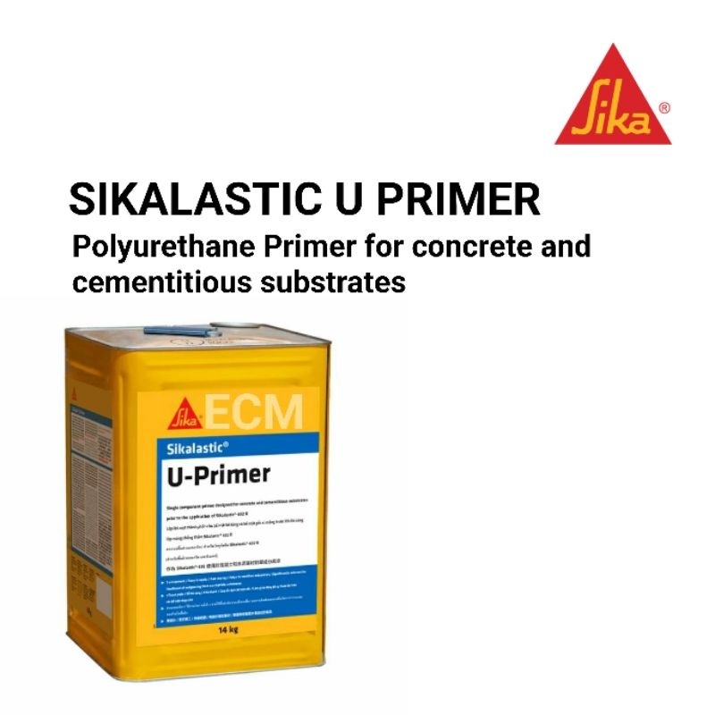SIKALASTIC U-PRIMER (14KG) Polyurethane primer for concrete and ...