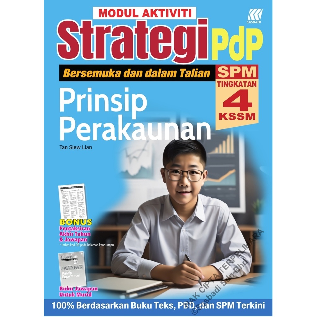 Sasbadi 2024: Modul Aktiviti Strategi PDP: Prinsip Perakaunan Tingkatan 4 + Booklet BK24MPA4 ...