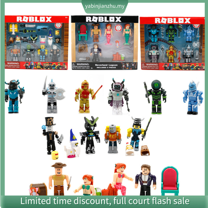 Roblox Building Blocks New Champion Set Virtual World Games Robot ...