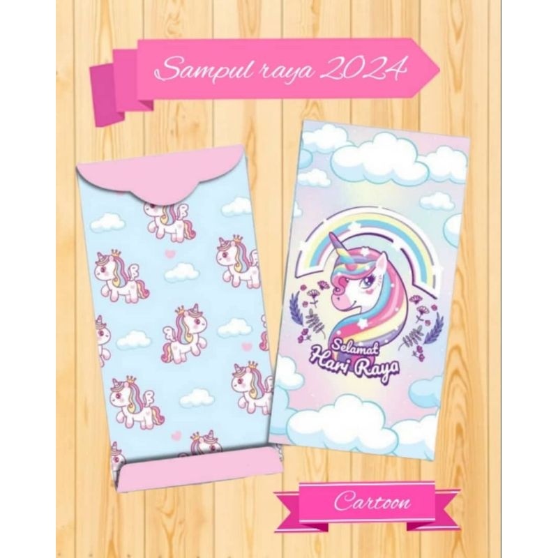 sampul Raya/angpau raya kartun 2023 (10pcs) | Shopee Malaysia