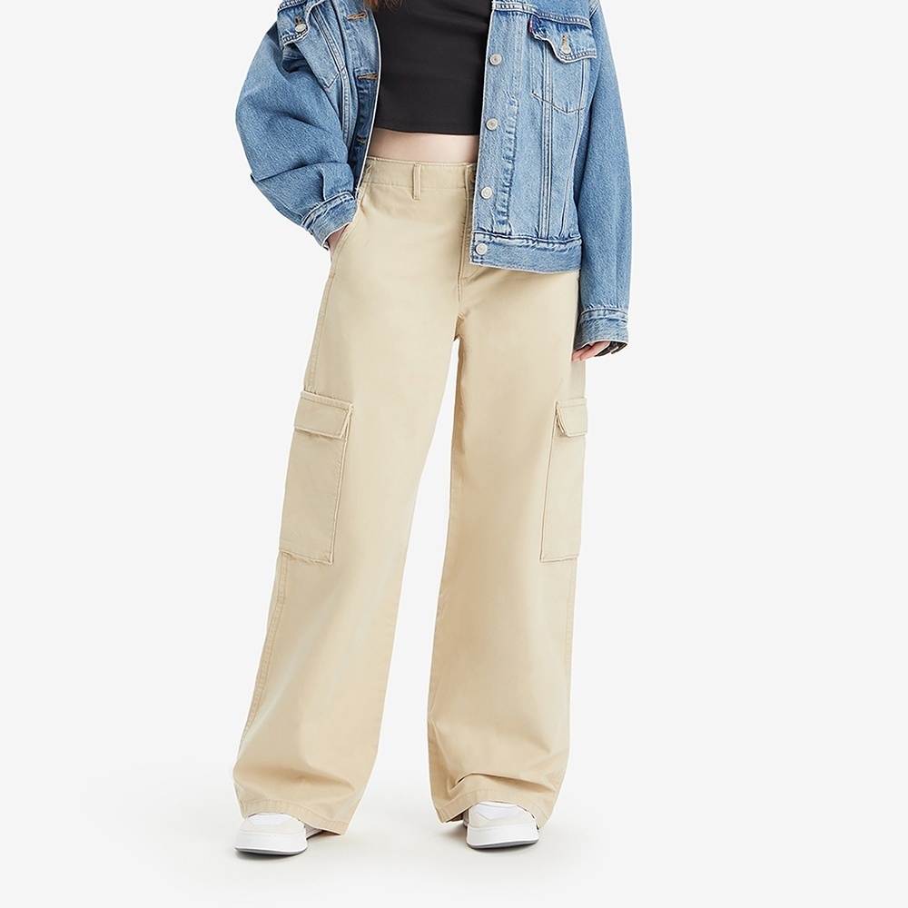 Levi's® Women's Baggy Cargo Pants A6077-0009 | Shopee Malaysia