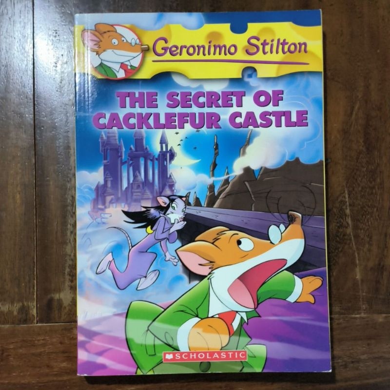 Geronimo Stilton: The Secret Of Cacklefur Castle (Preloved Book ...