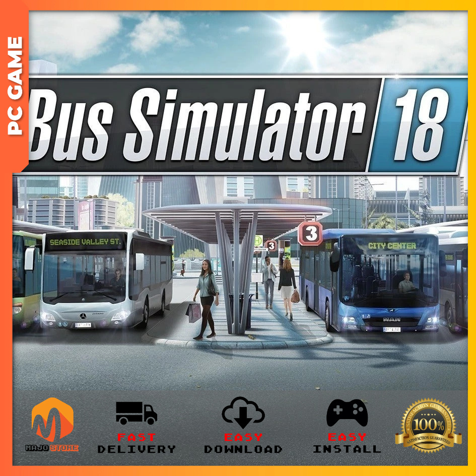 [PC Game ] Bus Simulator 18 PC Digital Download Offline | Shopee Malaysia