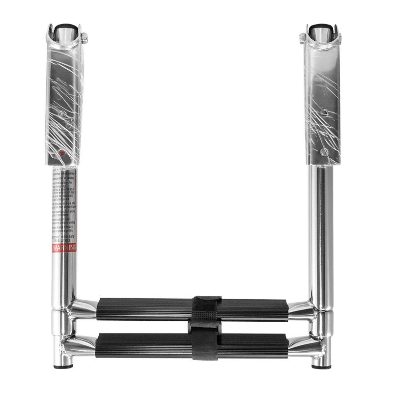 Telescoping 2 Step Boat Ladder 316 Stainless Steel Extendable Deck ...