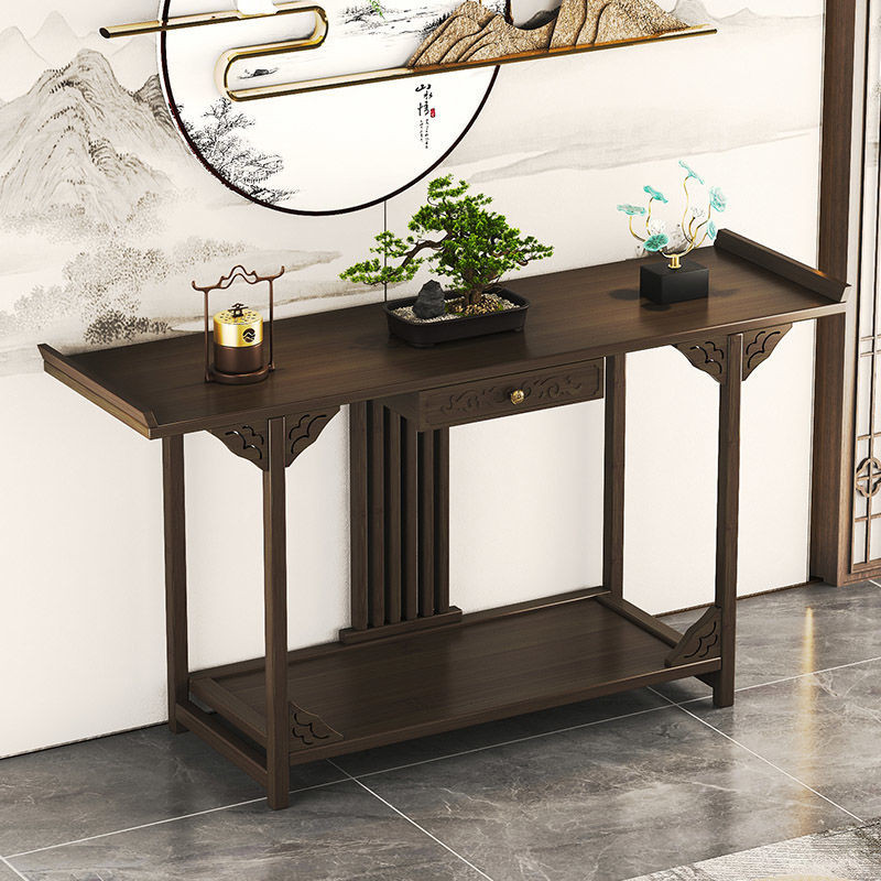 Chinese Style Altar Buddha Cabinet Console Incense Burner Table Buddha ...