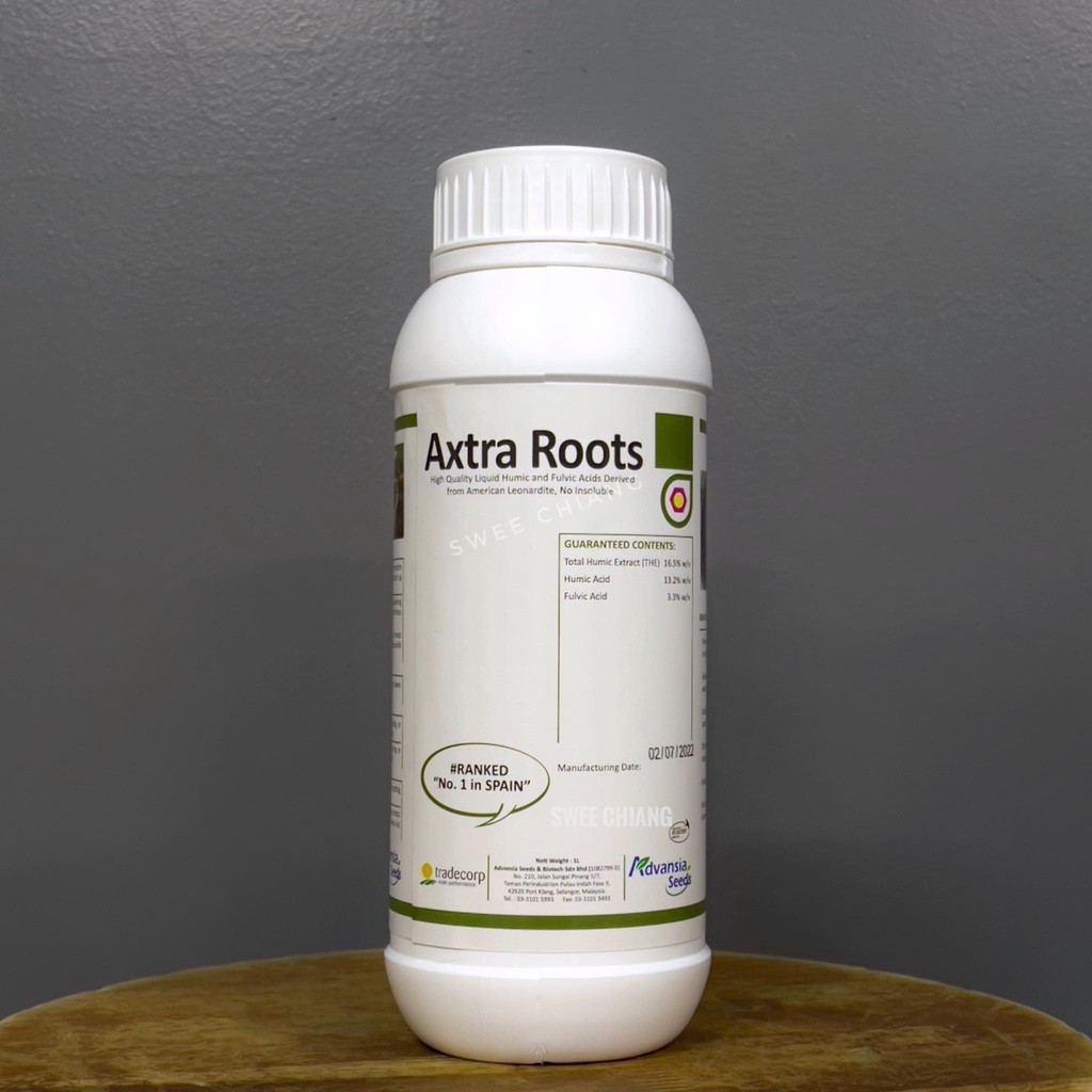 ADVANSIA Axtra Roots 1L Humic Acid 腐殖酸黄腐酸催根生根肥料肥水 Rooting Fulvic Acid ...