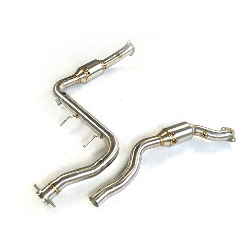 Catted 3'' SS 304 Stainless Steel Exhaust Downpipe for Ford F150 Raptor ...