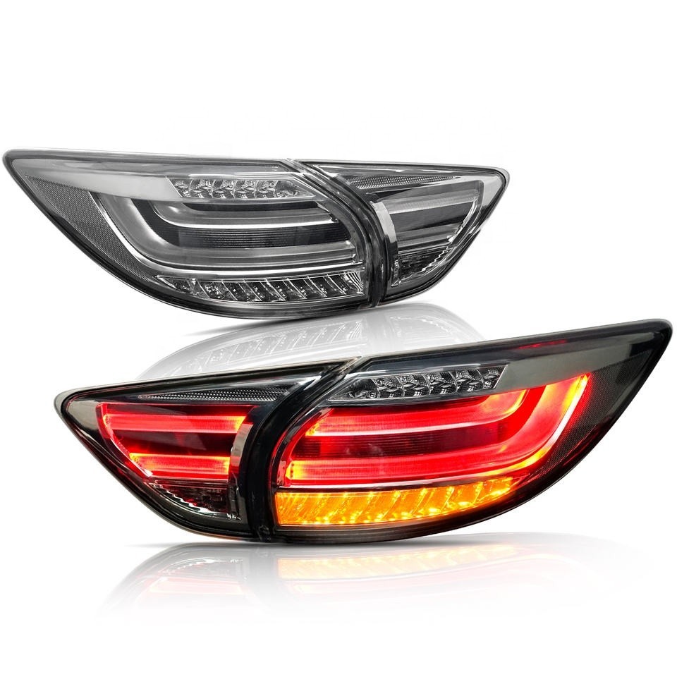 Red Plug And Play Smoked LED Tail Lamp Clear Taillamp Modified CX5 Rear ...