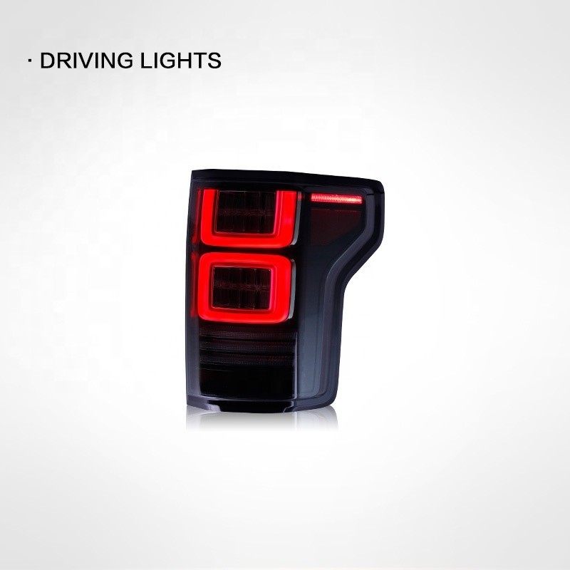 Upgrade Full LED Tail Lamp Back Taillight Assembly For Pick Up Ford F ...