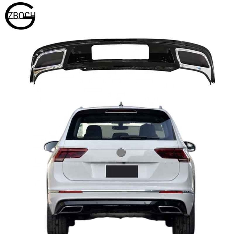 Genuine Rear Diffuser For Volkswagen Tiguan change to R-line rear lip ...