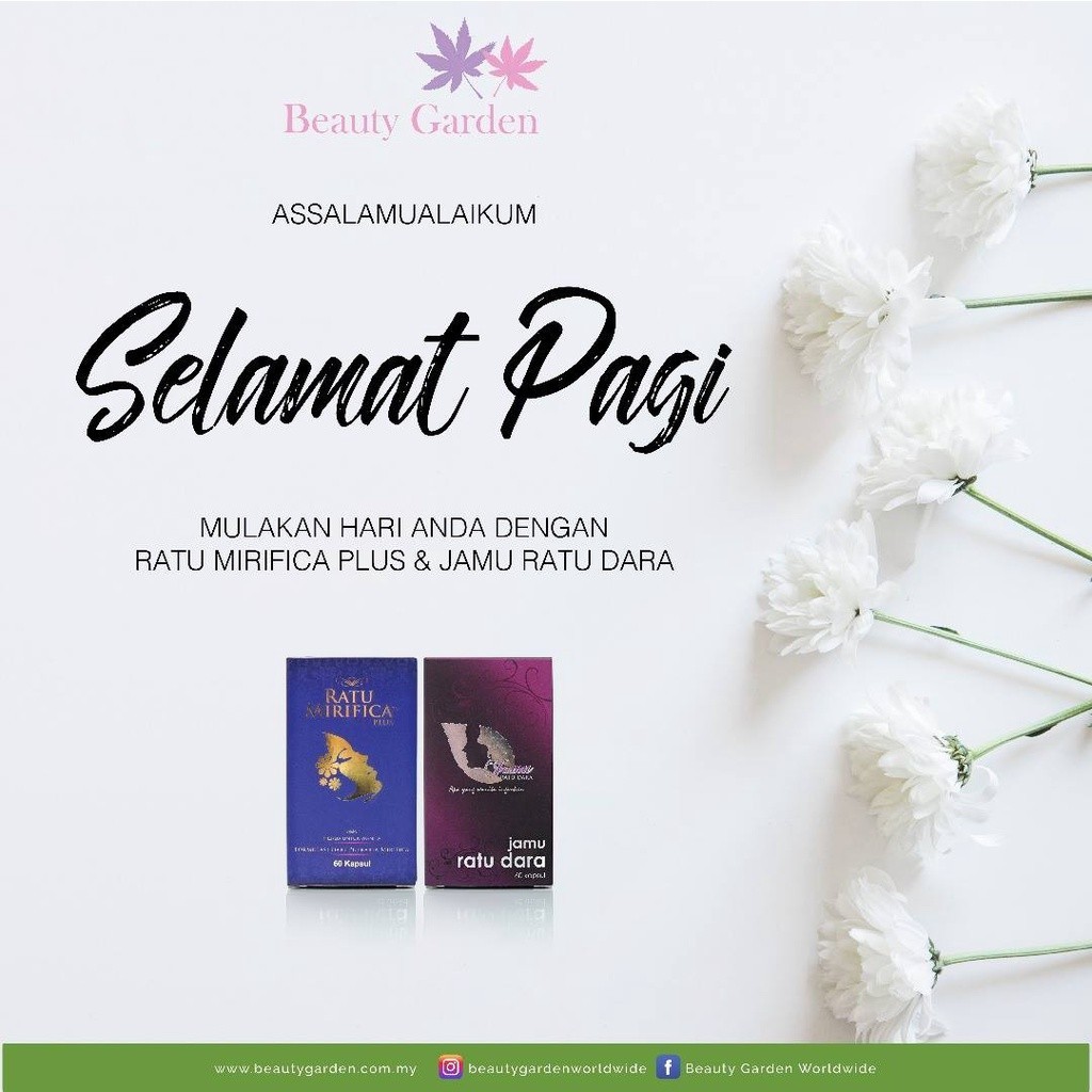 🔥READYSTOCK🔥BEAUTY GARDEN JAMU RATU DARA | JAMU RATU MIRIFICA | Shopee ...