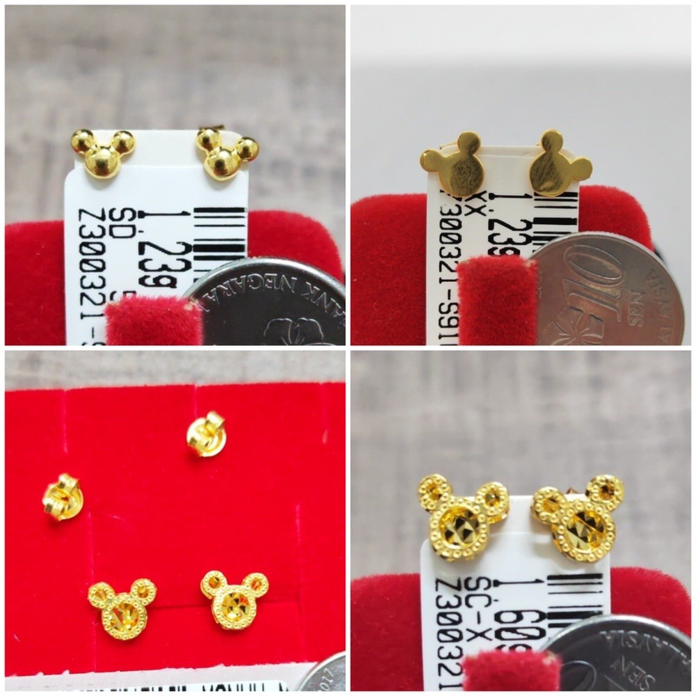 Emas916, Subang Mickey Crtn 300321 P361 | Shopee Malaysia