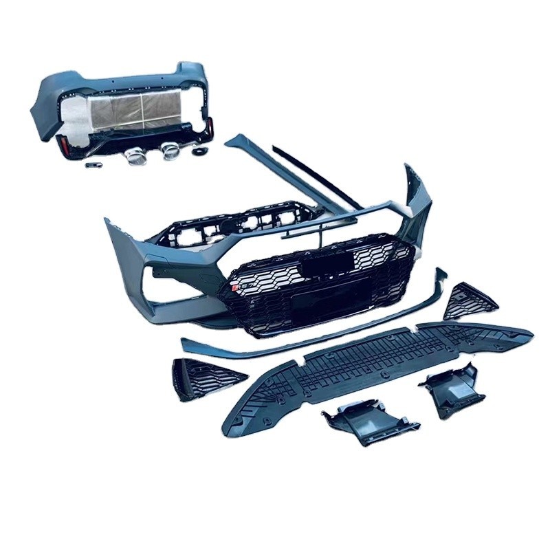 New Style Auto Parts A7 Upgrade Refit to RS7 C8 Front Rear Bumper Side ...