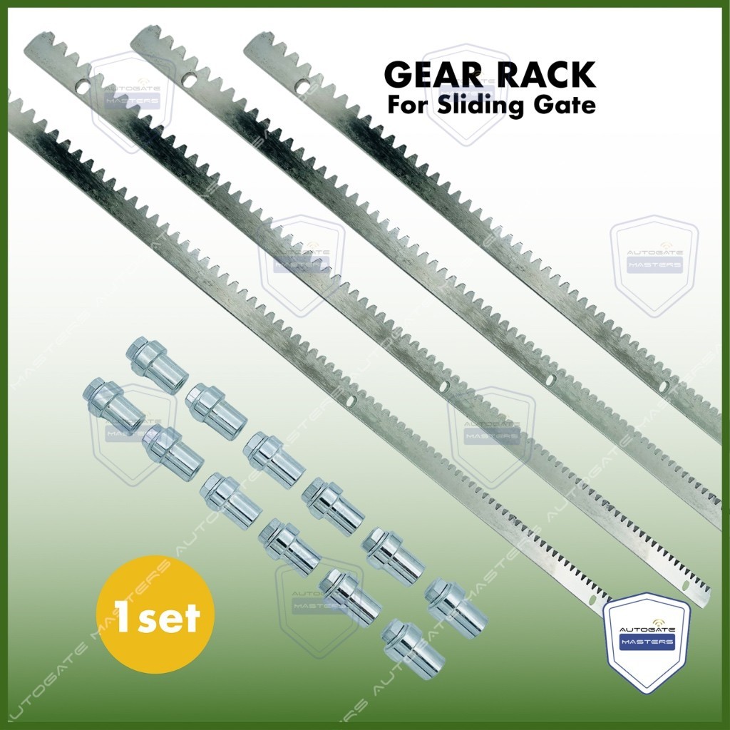 4PCS GEAR RACK 1METER ( 1SET )FOR SLIDING GATE AUTOGATE (GALVANIZED ...